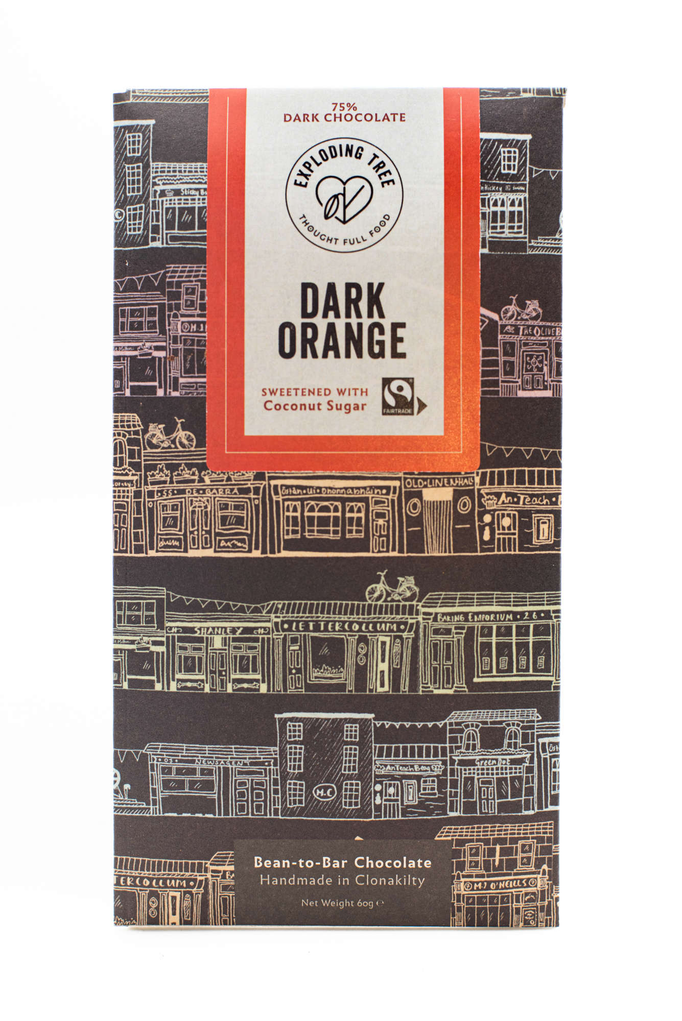 Dark Orange - Exploding Tree | Bean-to-Bar Chocolate & Workshops